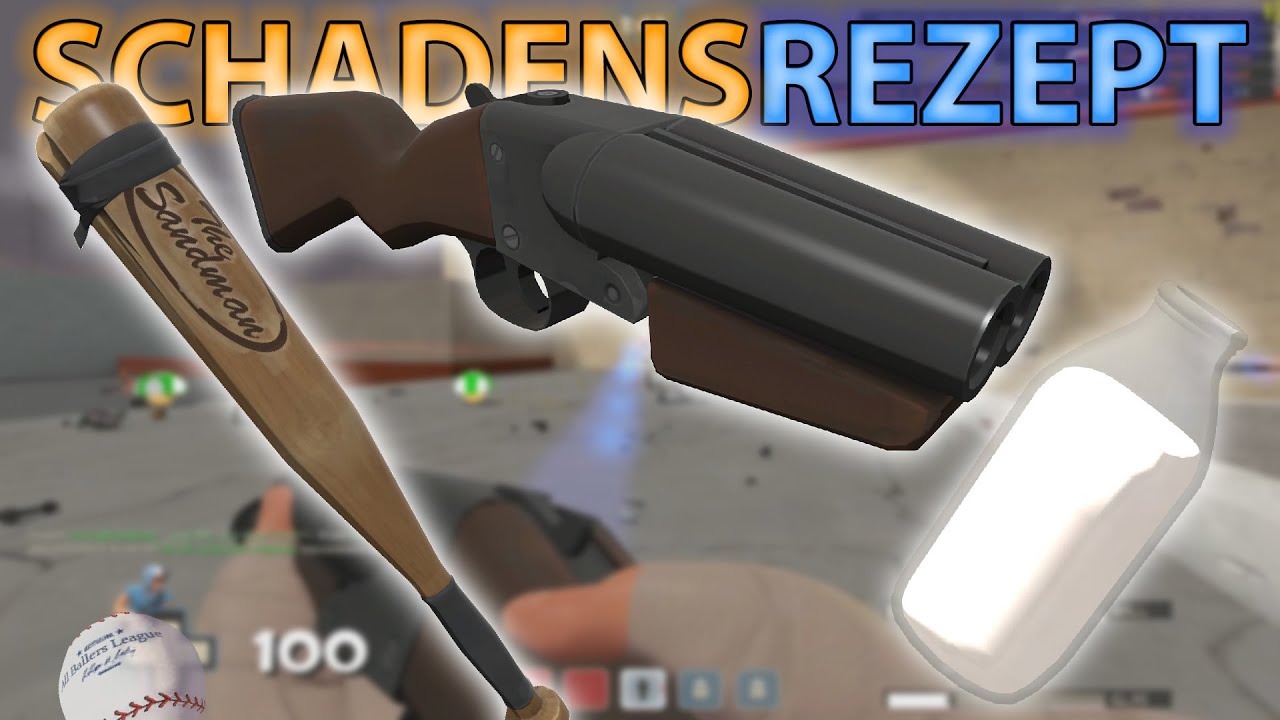 TF2 Schadensrezept: Force A Nature, Mad Milk, Sandman - YouTube