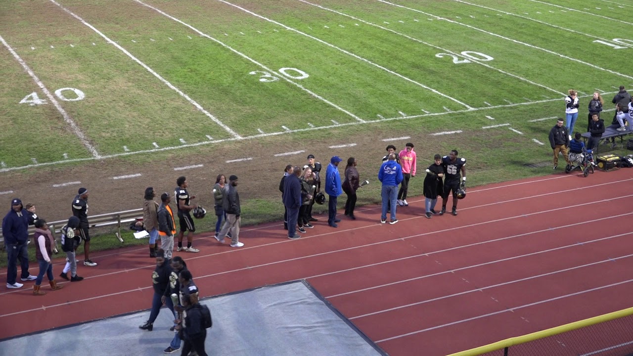 2019 BTHS Senior Football Recognition Night - YouTube