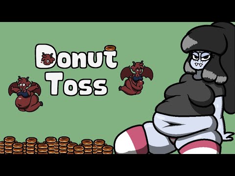 DONUT TOSS - All Endings - Weight Gain Game