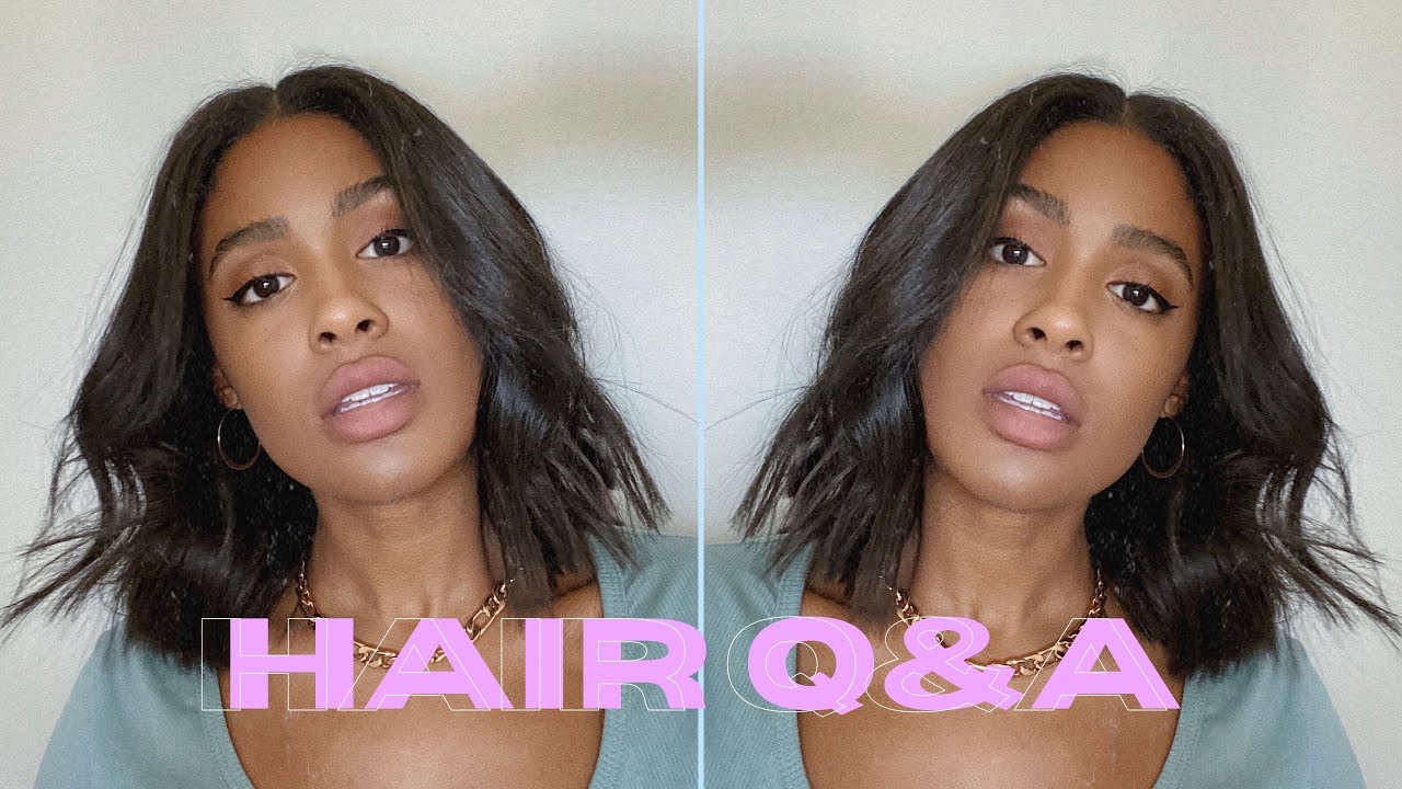 NATURAL HAIR Q&A | MY HAIR GROWTH, ROUTINE, + TIPS - YouTube