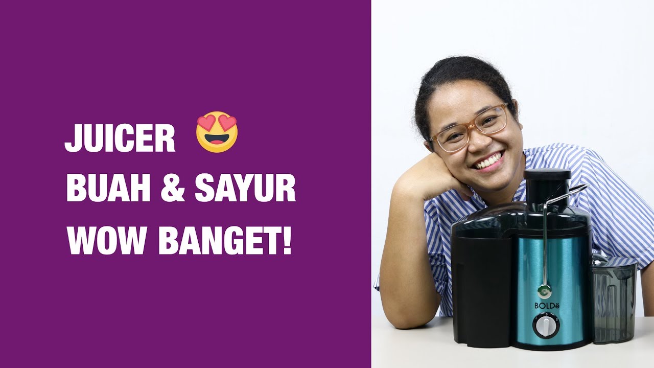 Juicer Terbaik: Review BOLDe Super JUICER Jupiter! - YouTube