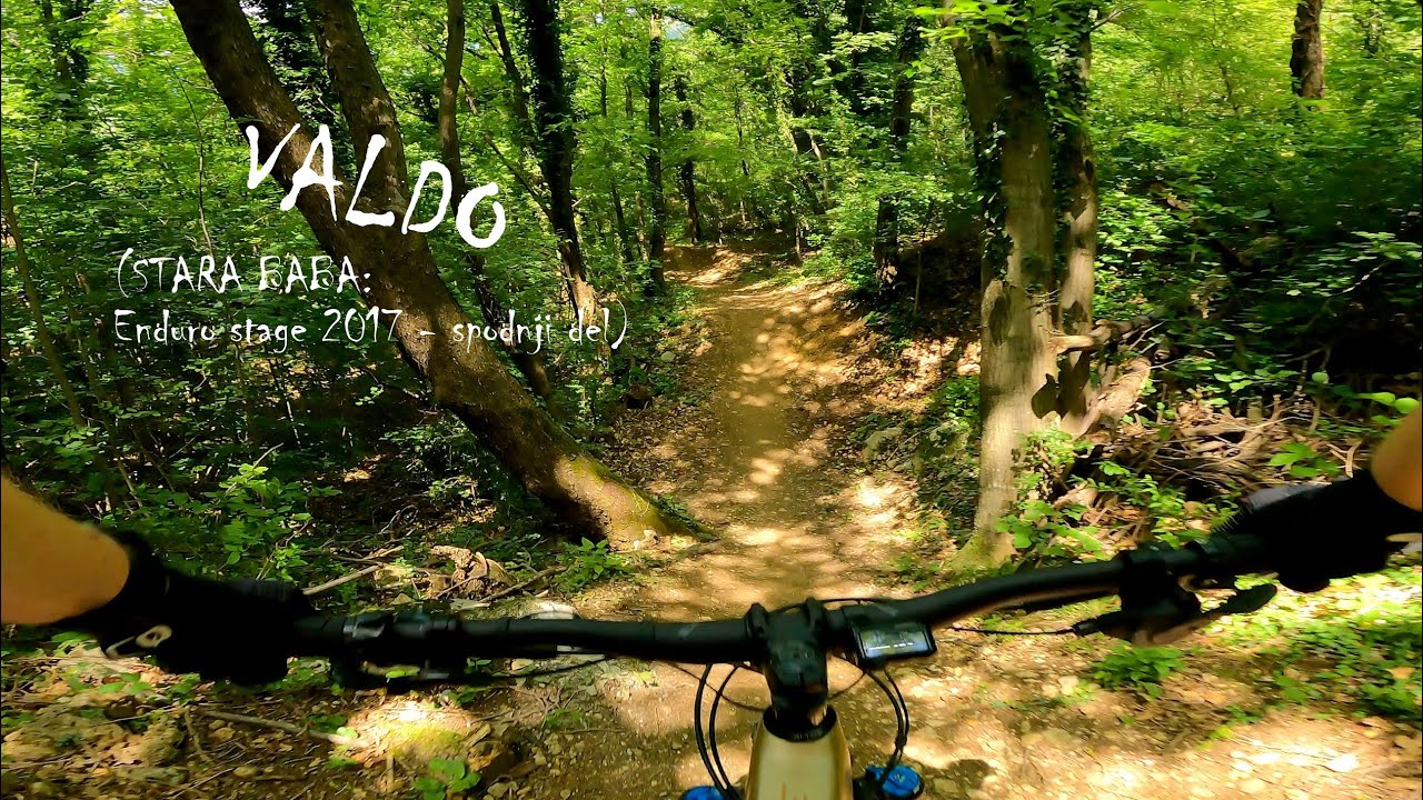 MTB Stara baba - Enduro stage 2017 (spodnji del) // VALDO (Ajdovščina ...