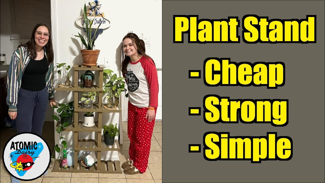 Plant Stand - Simple Support For Sprouts - YouTube