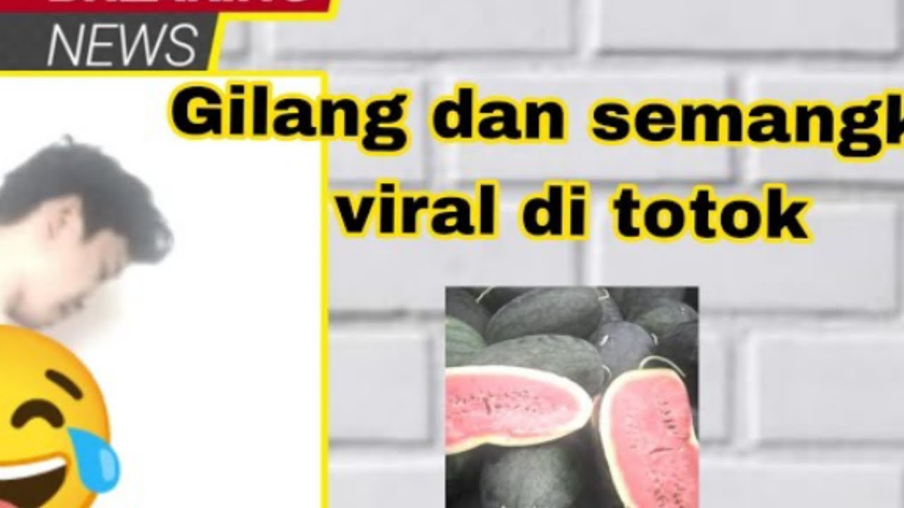 viral Gilang ojol col* sama semangka yang lagi trending tiktok - YouTube