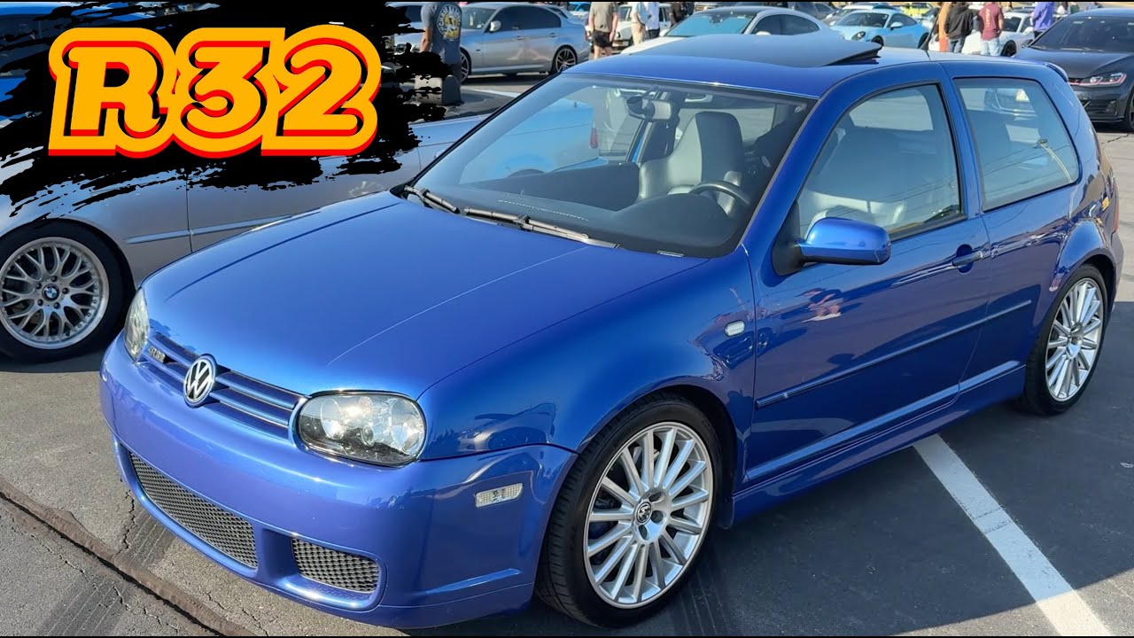 2004 DEEP BLUE PEARL Mk4 VW GOLF R32 - YouTube