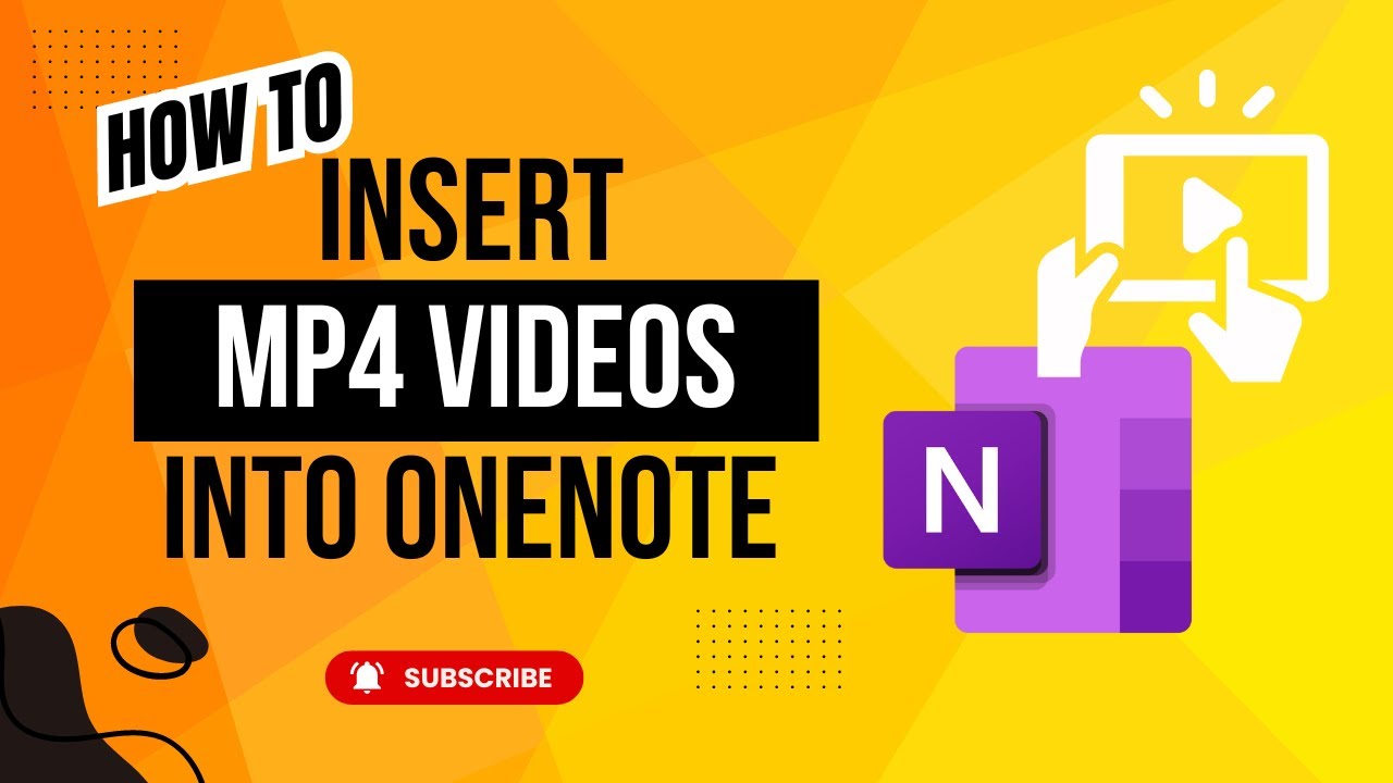 How to Insert MP4 Video with Thumbnail in Microsoft OneNote? - MS ...
