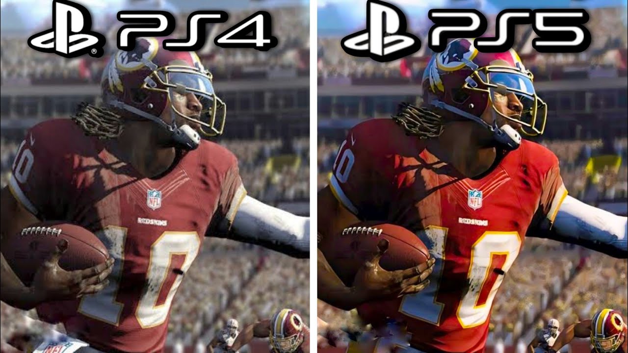 Madden NFL 25 PS4 vs PS5 Graphics Comparison - YouTube