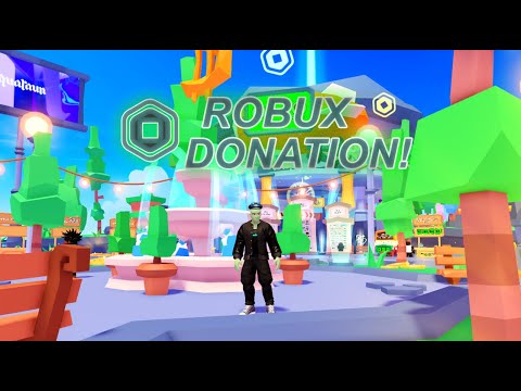 Rebotter's Generous Donations on ROBLOX PLS Donate! - YouTube