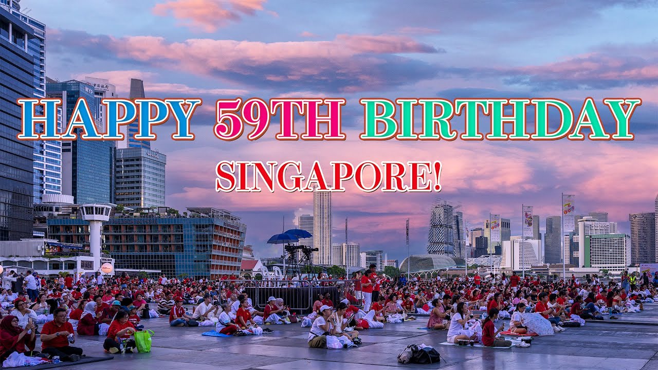 Happy 59th Birthday, Singapore! | fireworks | Singapore NDP 2024 ...