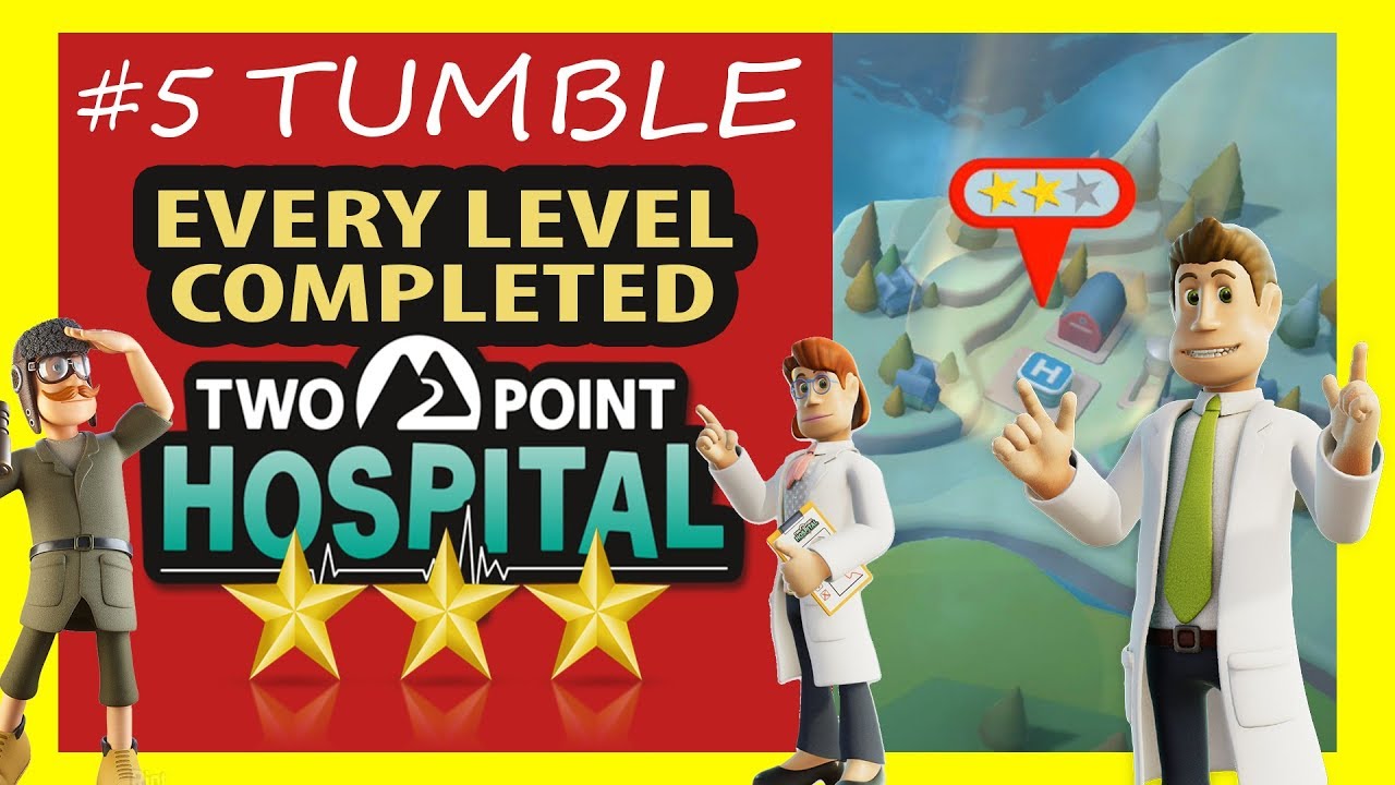 TWO POINT HOSPITAL 3 STAR CHALLENGE 🚑 TUMBLE ep.5 - YouTube