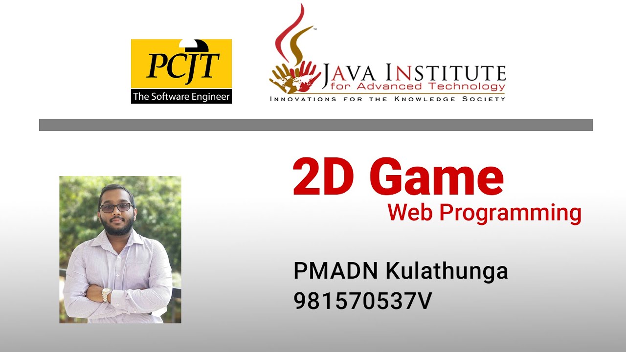 JavaScript 2D Game | PMADN Kulathunga - YouTube