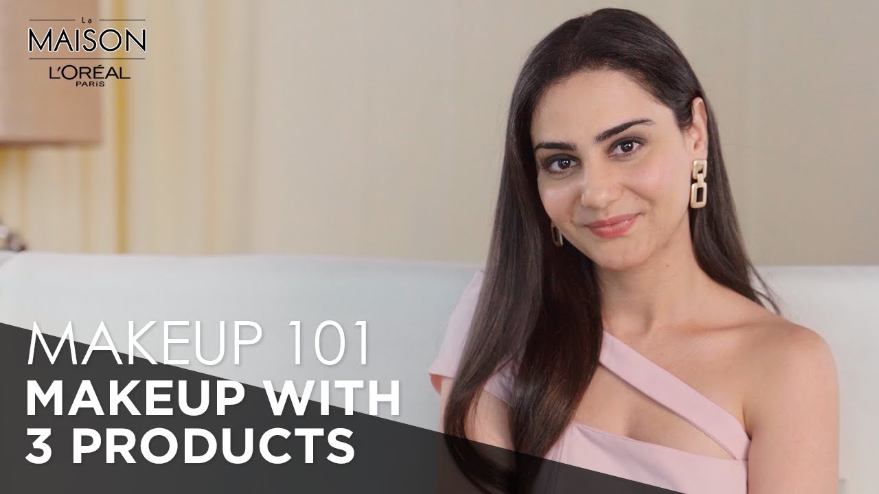 3 Product Makeup Challenge with L'Oréal Paris | Easy Makeup Tutorial ...