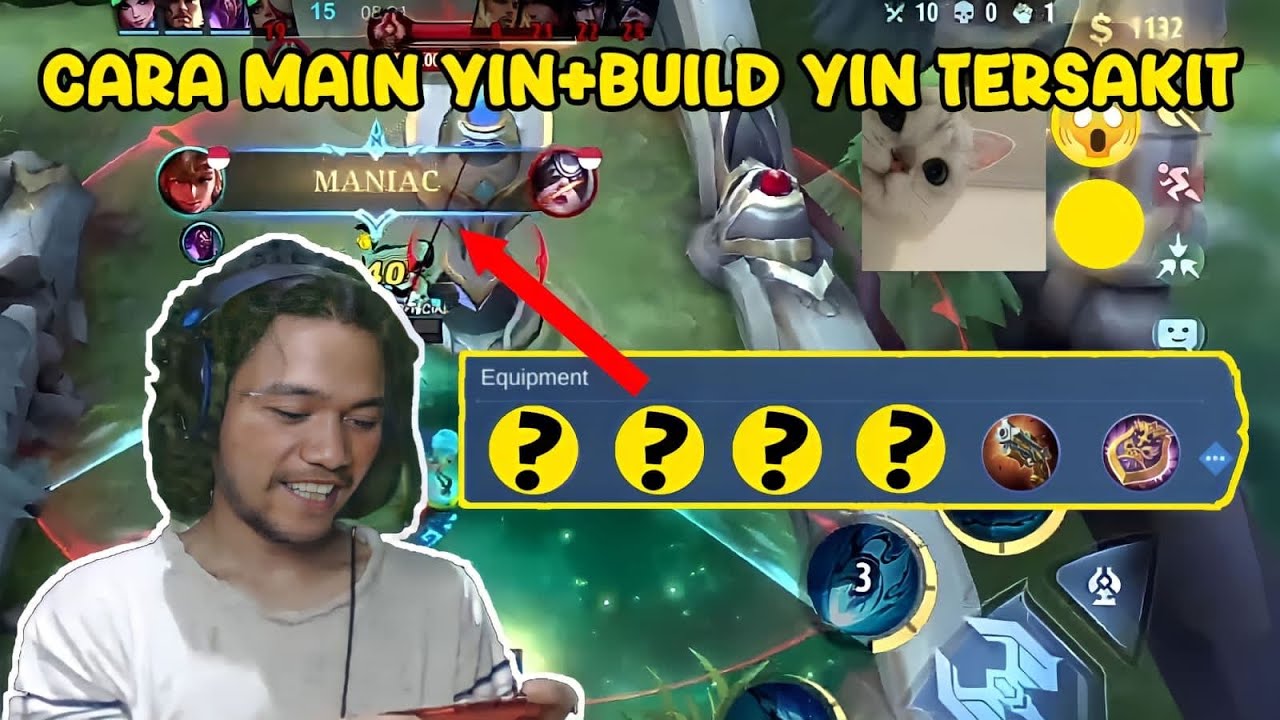 Tutorial Yin Hyper + Build Yin Hyper, Menit 9 Level 15 Dapet Maniac ...