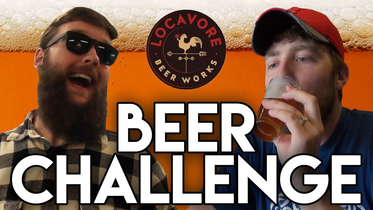 Beer Tasting Challenge (Locavore Beer Works) - YouTube