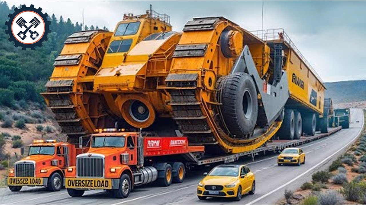 Extreme Dangerous Fastest Big Transport Skill Operations | Biggest ...