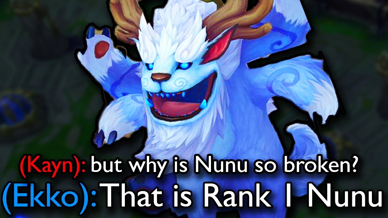 How to WIN EVERY Season 11 Game as Nunu [Rank 1 Nunu's Guide] - League ...