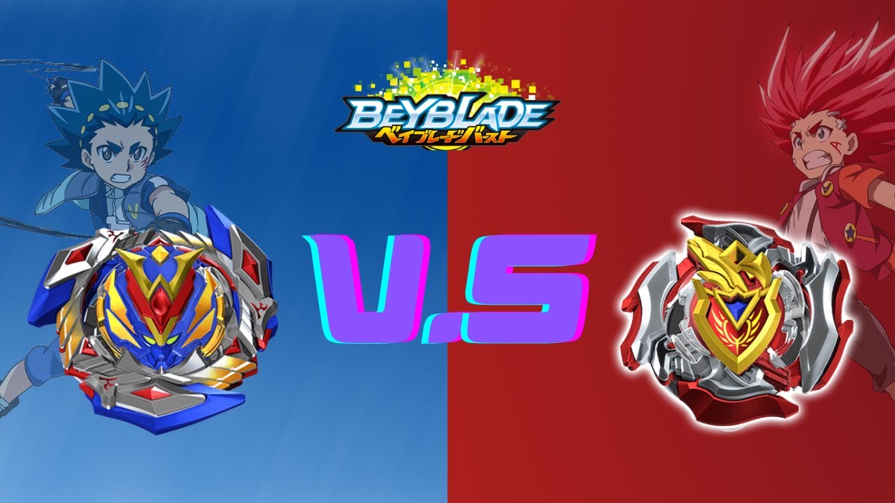 Beyblade battles | Valt v.s Aiga(Aiger) | Beyblade burst season 3 jap ...