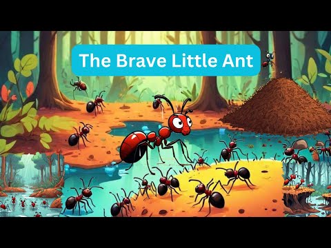 The Brave Little Ant: A Heartwarming Kids' Moral Story - YouTube
