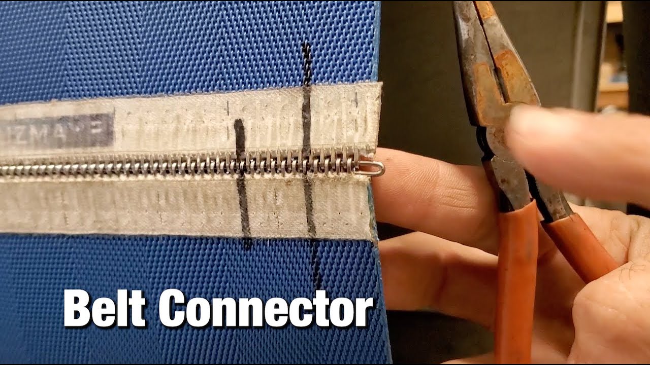 Belt Press Belt Connector | Mechanic Hour - YouTube