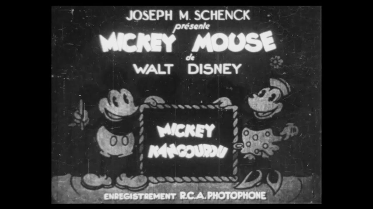 Mickey Mouse – Mickey’s Kangaroo (as Mickey kangourou) (1935 ...
