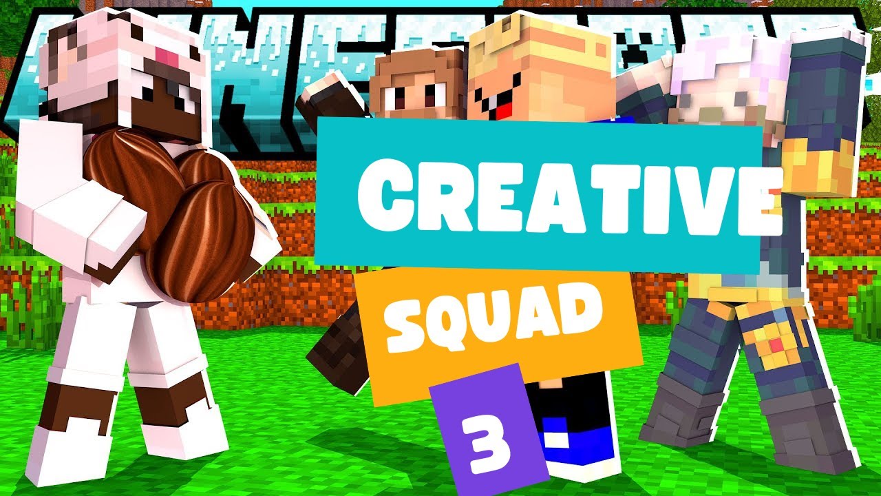 CREATIVE SQUAD 3 COMEÇOU!! *VERDADE* - YouTube