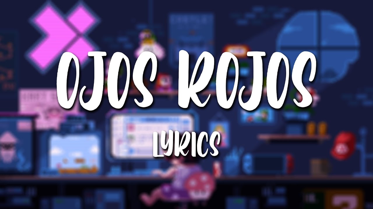 Nicky Jam - Ojos Rojos (Lyrics) - YouTube