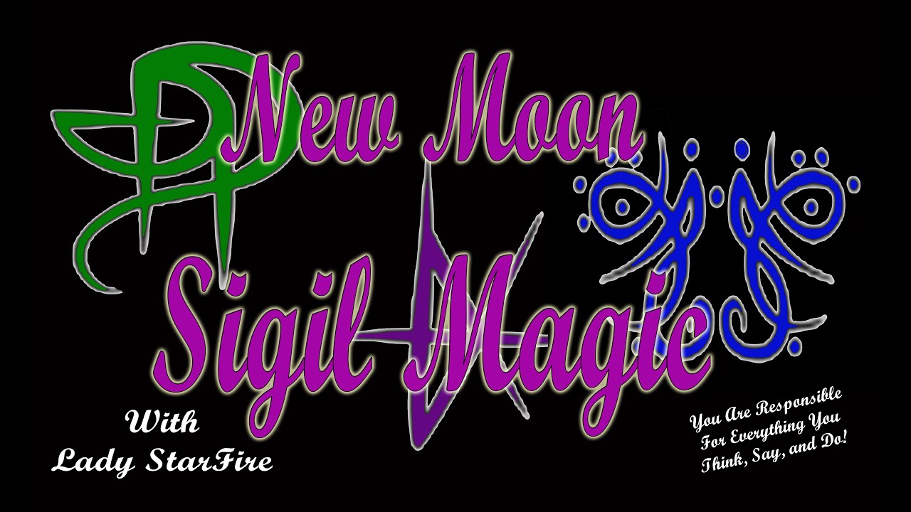 Witchy Tips - New Moon Sigil Magic - Start a Magical Spell on the New Moon #witch #magic #sigil ...