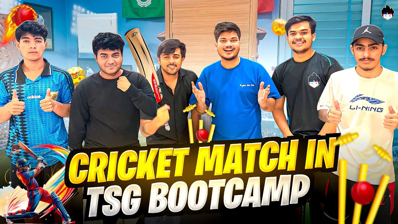 A Day With Team TSG ARMY !! Legend Vs Ritik Cricket Match🏏 -Ritik Jain ...