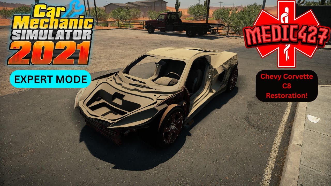 Chevy Corvette C8 Restoration! | Car Mechanic Sim 21 | Expert Mode ...