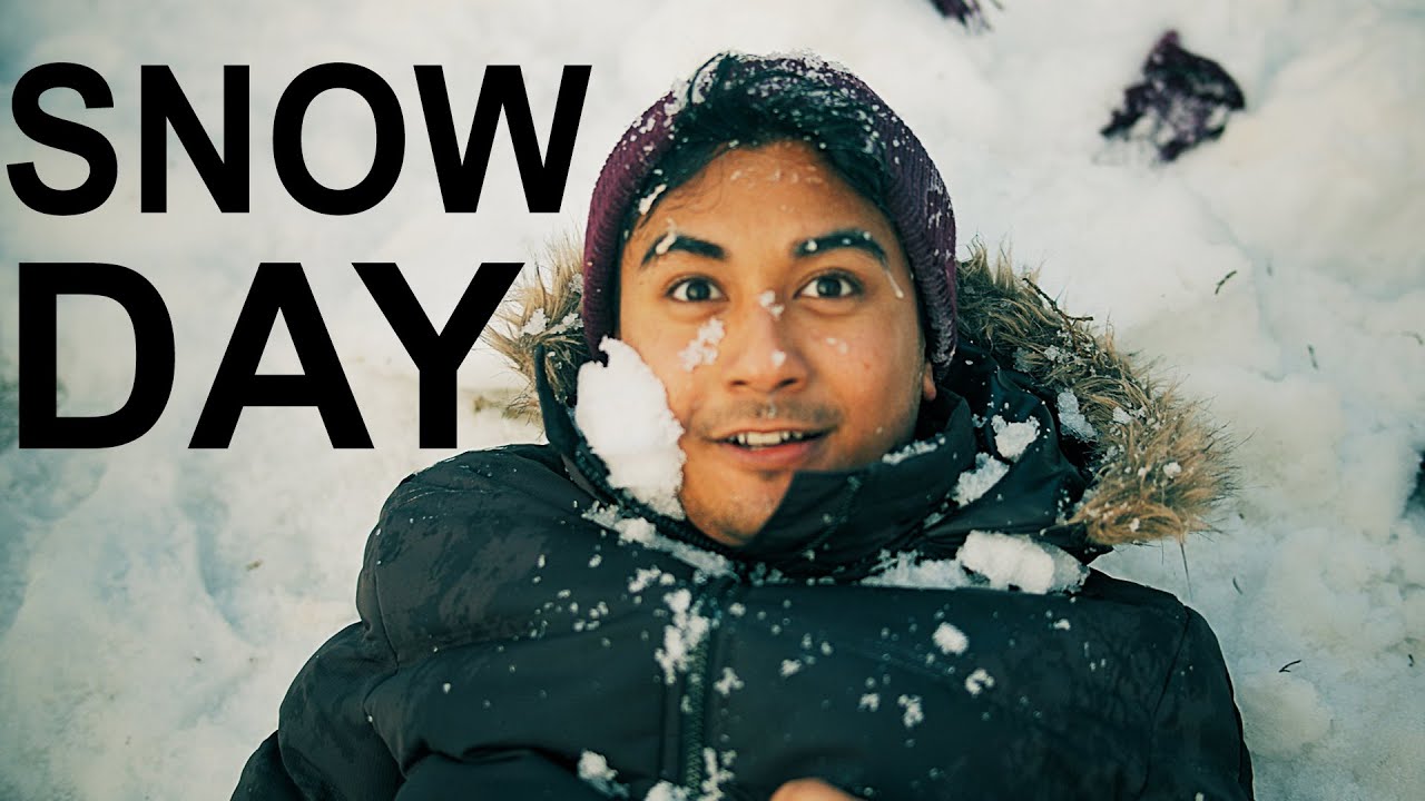 [VLOG] Snow Day - Blackmagic Pocket Cinema Camera 4K Footage - YouTube
