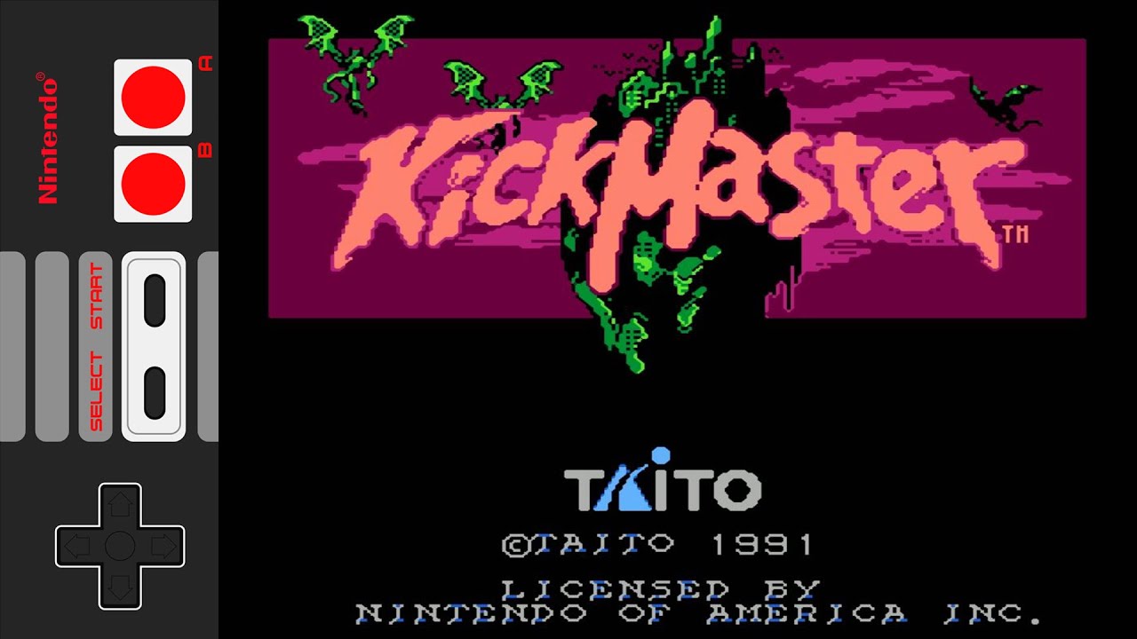 Прохождение Kick Master [NES] - YouTube