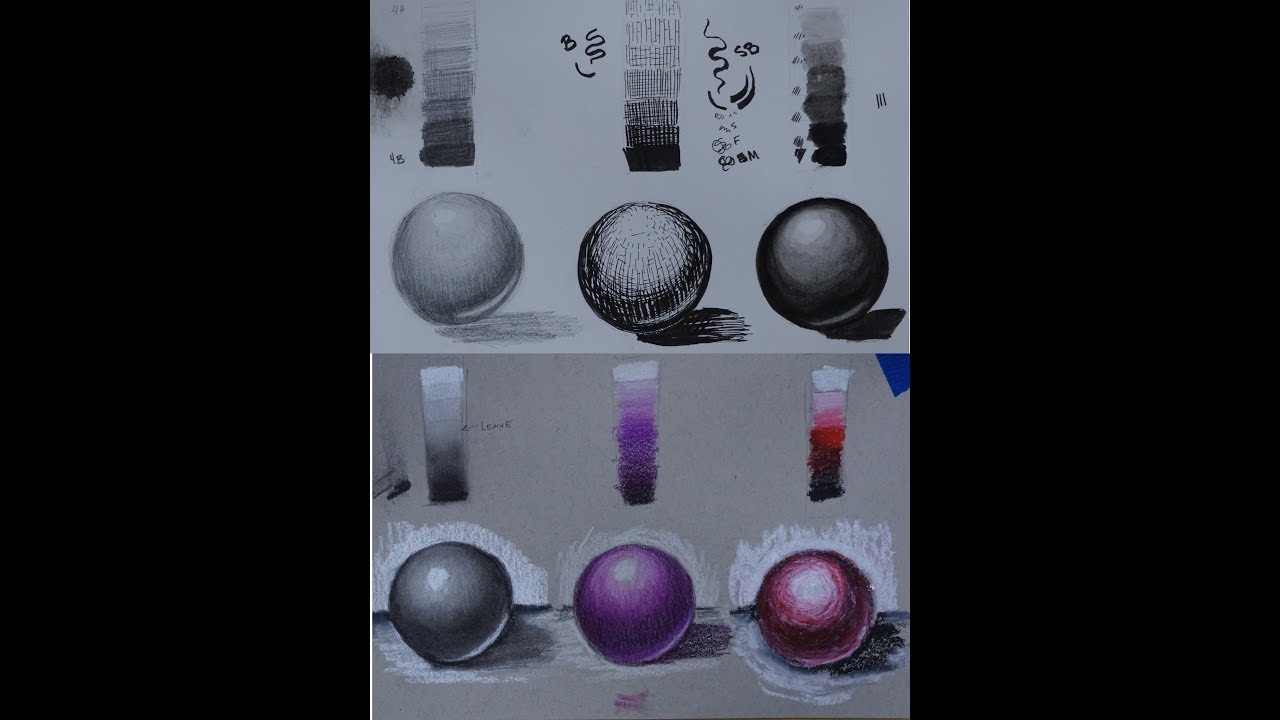 6 Spheres Shading Tutorial - YouTube