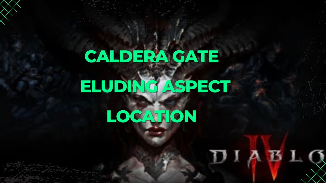 Diablo 4: Caldera Gate (Eluding Aspect) Location - YouTube