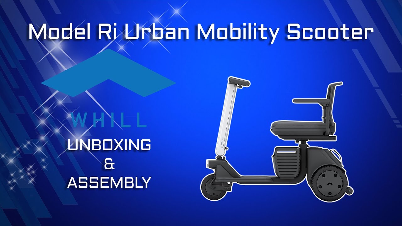UNBOXING & ASSEMBLY | Model Ri Urban Mobility Travel Scooter by WHILL ...