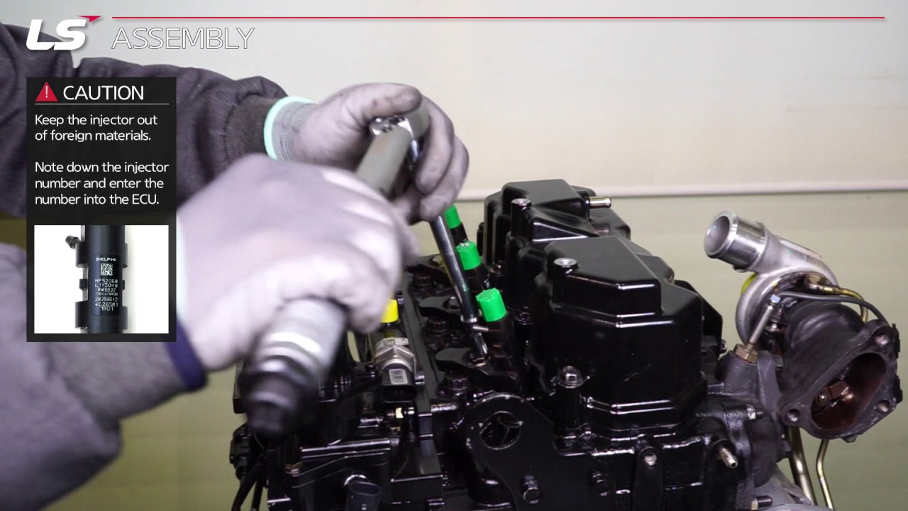 4 Injection system Disassembly & Assembly - YouTube