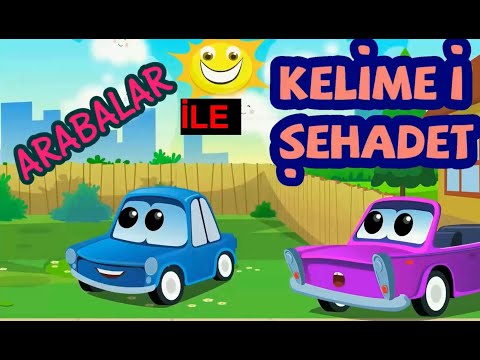 çocuklar arabalar çizgi filmi ile kelime i şehadet öğreniyor.