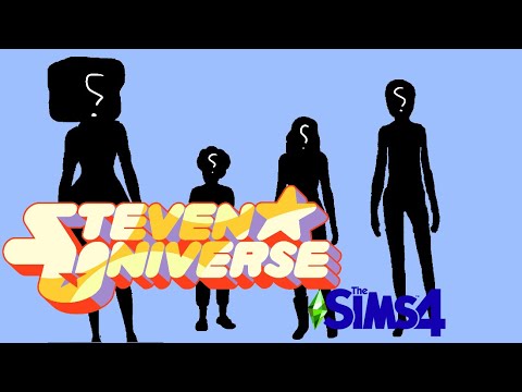 Steven Universe Sims 4 Cas| Original Crystal Gems - YouTube