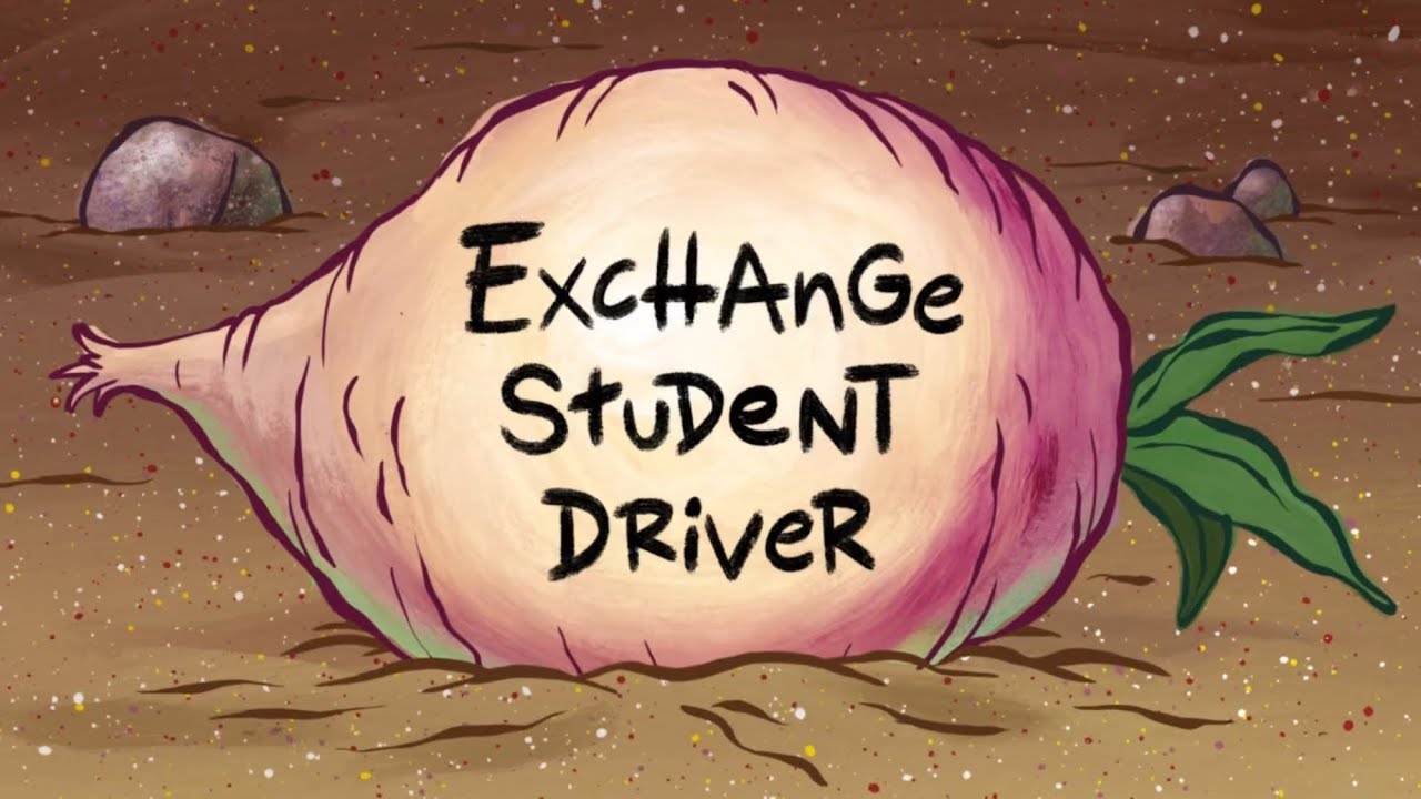 Exchange Student Driver Title Card - YouTube