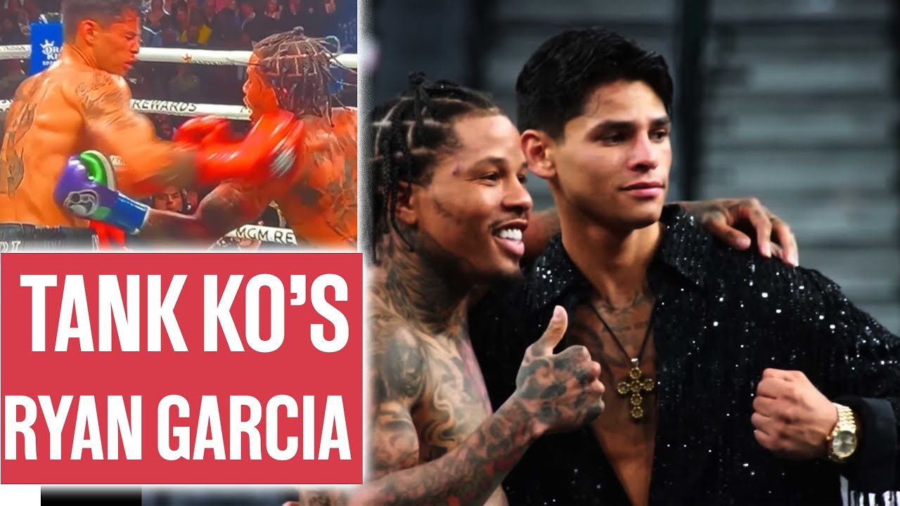 Tank KO's Ryan Garcia in 7 Rounds - YouTube