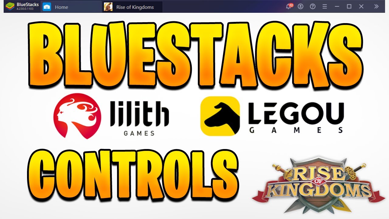 Bluestacks Controls and Settings for RoK play on pc | Rise of Kingdoms ...