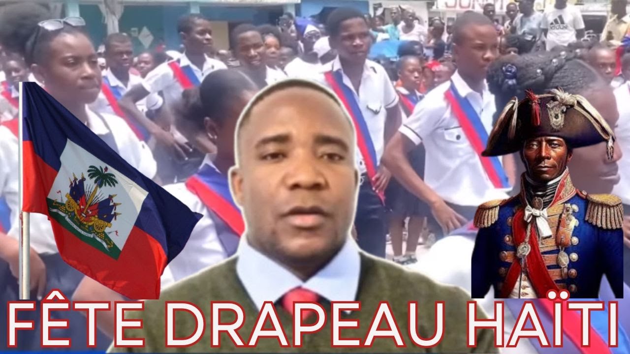 "Gwo Defile Drapo 18 Mai 2025 Aux Cayes 🇭🇹 | Fèt Drapo Ayiti | CPT ...