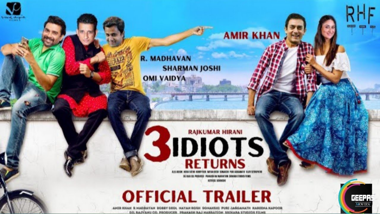 3 IDIOTS: Return - Official Trailer | Amir Khan | R . Madhavan, Sharman ...