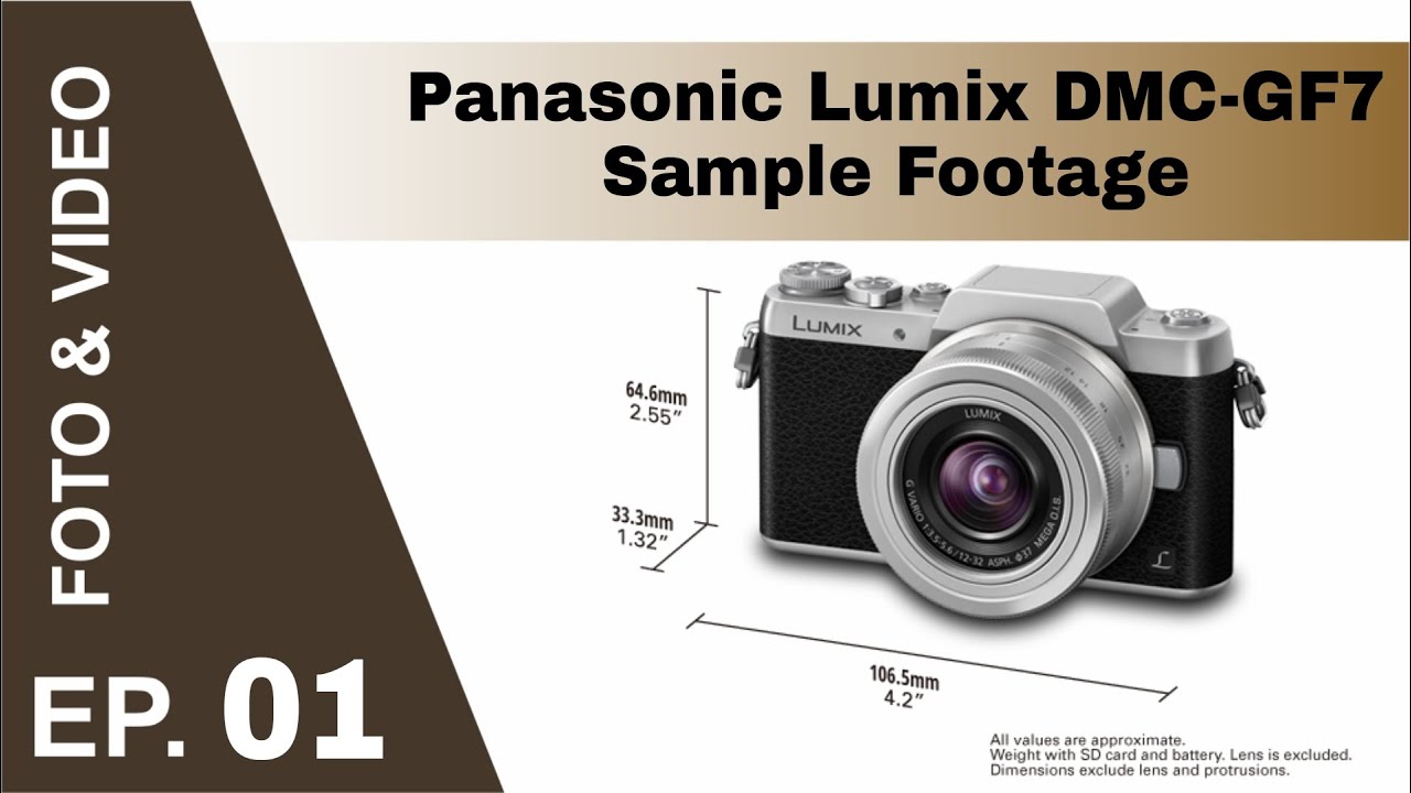 [PHOTOGRAPHY AND VIDEOGRAPHY] PANASONIC LUMIX GF7 SAMPLE FOOTAGE X PANASONIC 42.2mm f1.7