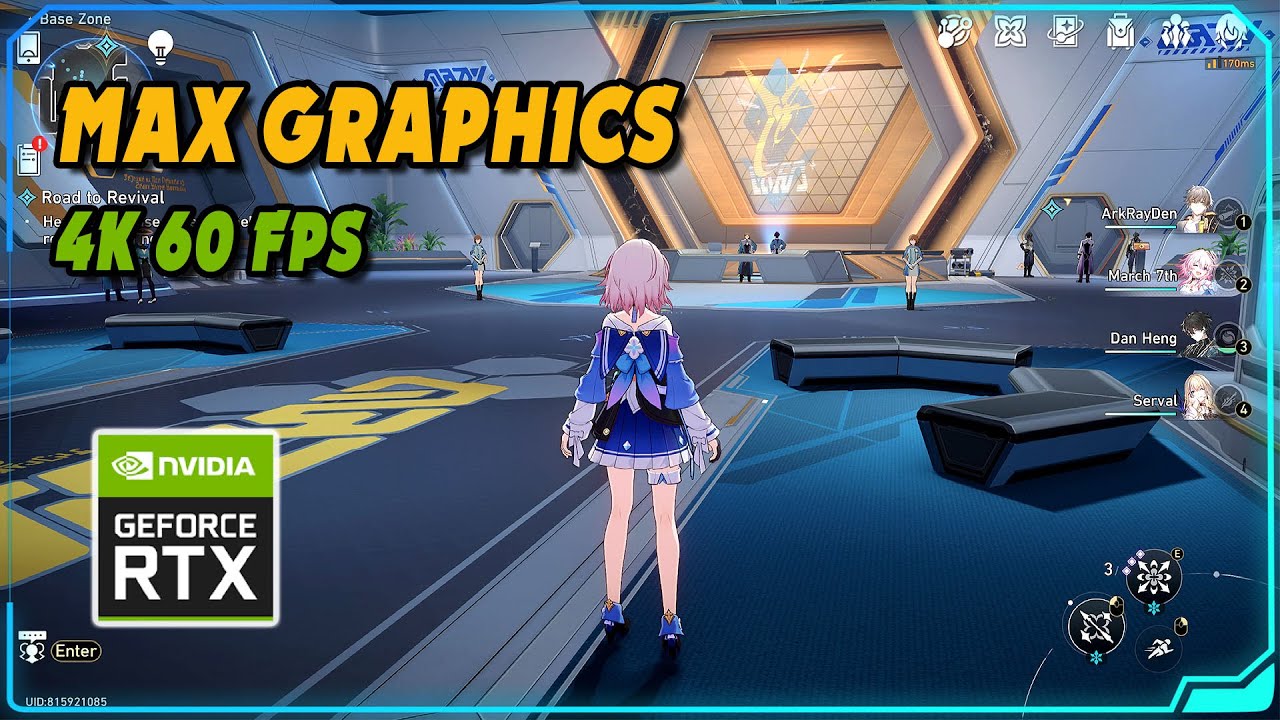 Honkai Star Rail Ultra Graphics Gameplay PC 4K 60FPS - YouTube