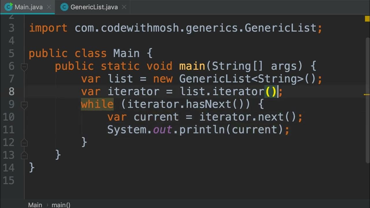 151 The Iterable Interface - YouTube