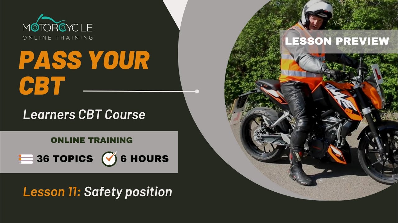 What is the Safety Position when Riding a Motorcycle - CBT Online ...