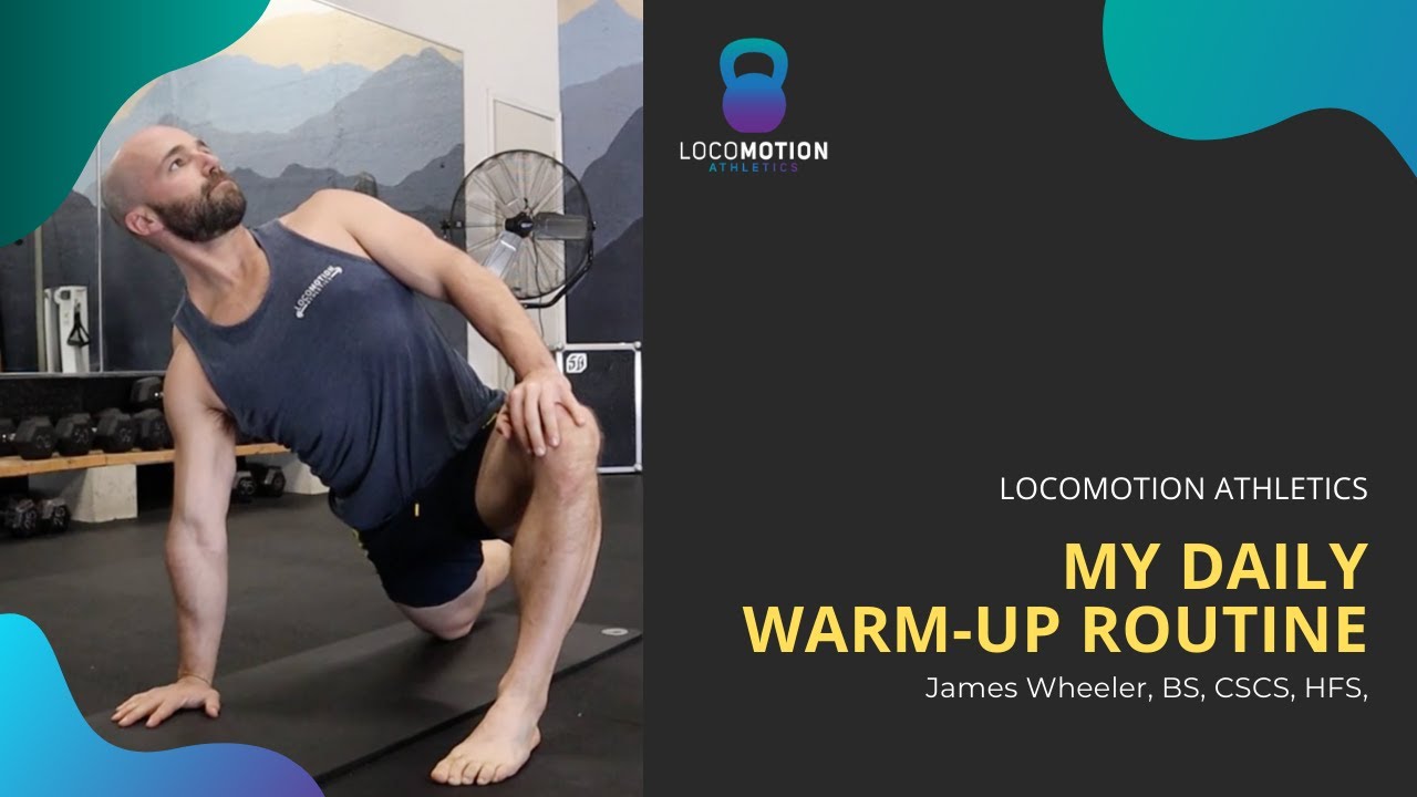 SIMPLE & EFFECTIVE warm-up routine! - YouTube
