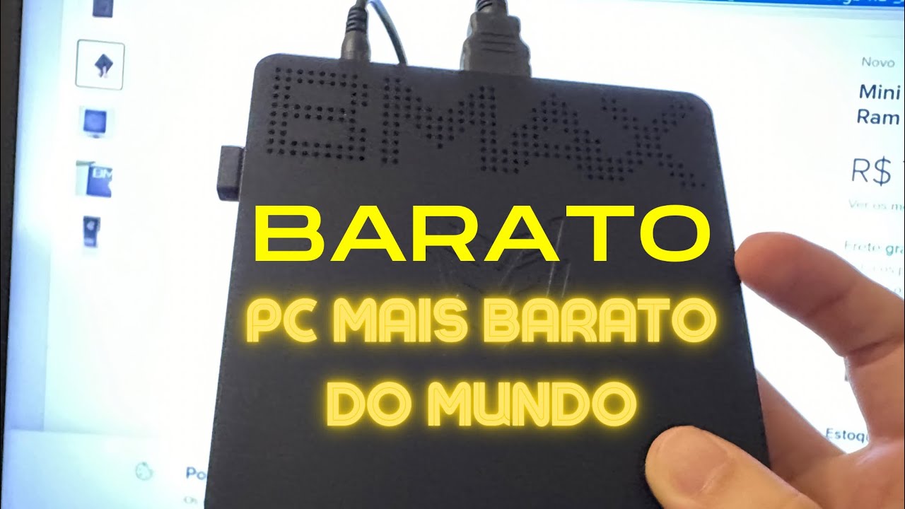 Mini PC BMAX. Ele é o computador mais barato do mundo! - YouTube