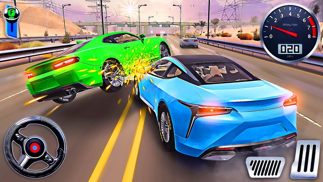 Traffic Driving Car Simulator - Extreme Racing Car Drive Game | Android ...