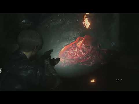 Resident Evil 2 Remake Alligator chase - YouTube